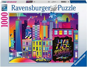 Ravensburger Ravensburger puzzle 1000 delova- Zive boje Njujorka (RA16454)
