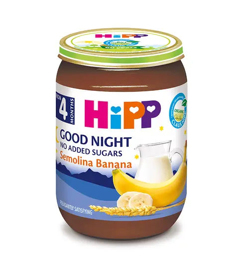 HIPP 5512 kaša od griz banane preko noći 190 gr