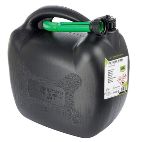Kanister za gorivo plastični 20L crni – Carmotion 63582BK