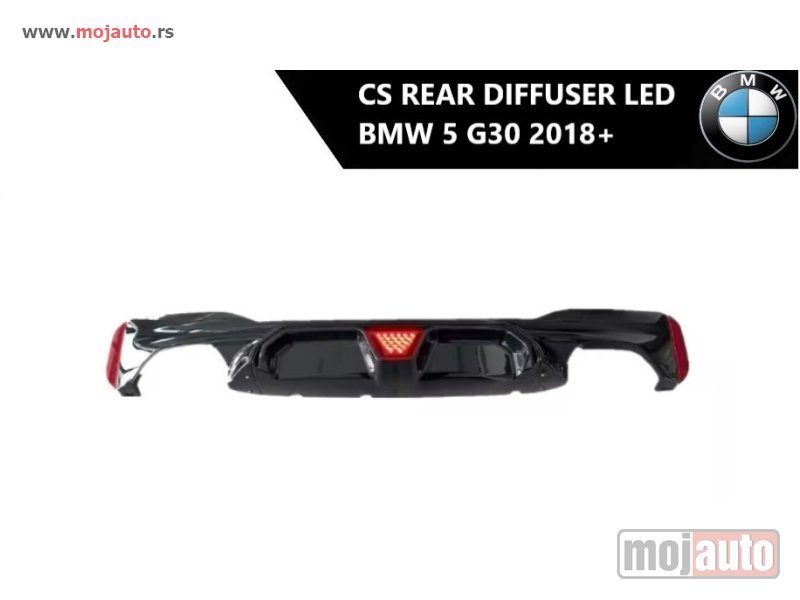 BMW 5 G30 CS zadnji difuzor LED 2018+
