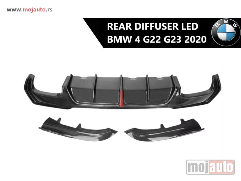 BMW 4 G22 MP zadnji difuzor LED 2020