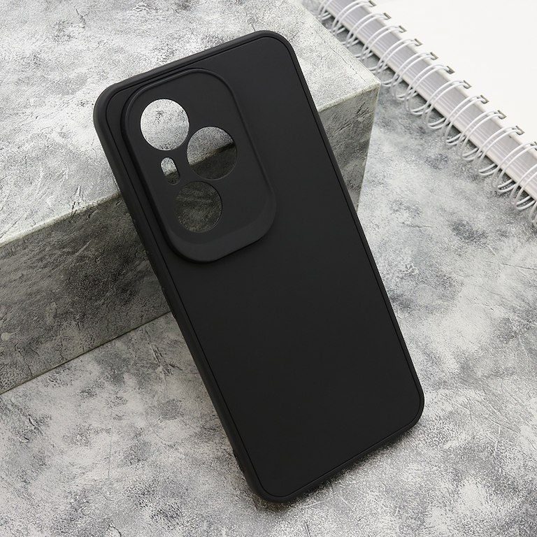 Zastitna maska (futrola) Soft 3D camera - Huawei Honor 400 Pro crna (MS)