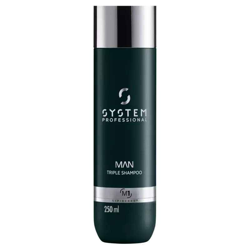 Wella System Professional – Man Triple Shampoo – 250ml
