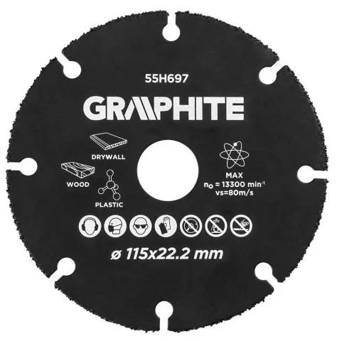 Rezni disk za meke materijale 115 mm