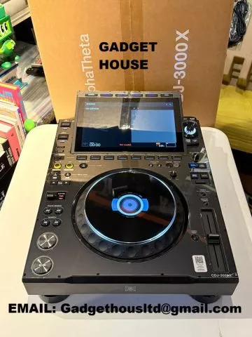 AlphaTheta CDJ-3000X, AlphaTheta Euphonia, Pioneer CDJ-3000, Pioneer DJ DJM-A9, Pioneer DJ DJM-V10
