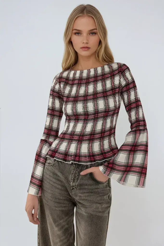 Hiccup Ženska bluza M2J8DGCP, Dugi rukav, Šarena