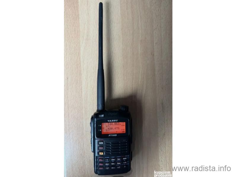 Yaesu FT-1XD Dualband 5.W GPS, C4FM, APRS 2x Batt, Ext Mik