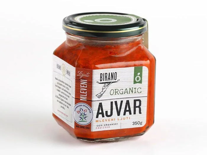 Organski Ajvar Mleveni Ljuti Strela 350g
