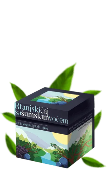 Organski Rtanjski Čaj sa Divljim Šumskim Plodovima Organic Tea