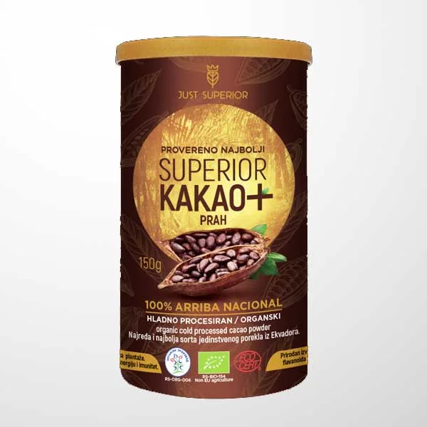 Organski Kakao Prah ARRIBA Just Superior 150g
