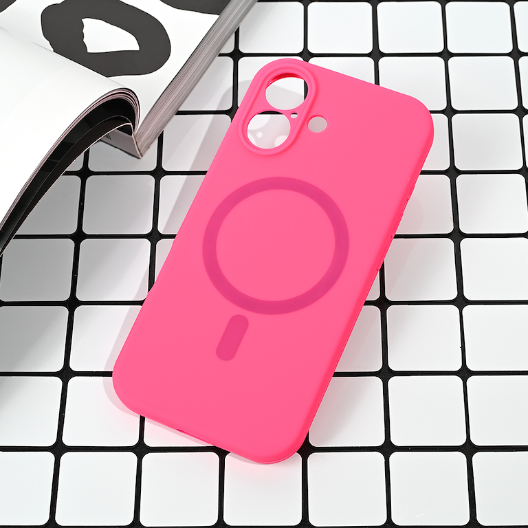 Zastitna maska (futrola) Magsafe Pure color - iPhone 17 6.3 pink