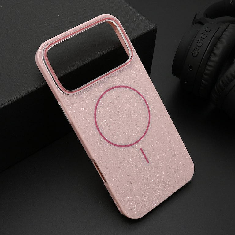 Zastitna maska (futrola) JELLY MagSafe II - iPhone 17 Pro roze (MS)