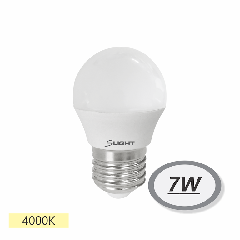 SIJALICA LED 7W E27 G45 4000K ECO NEUTRAL KUGLA