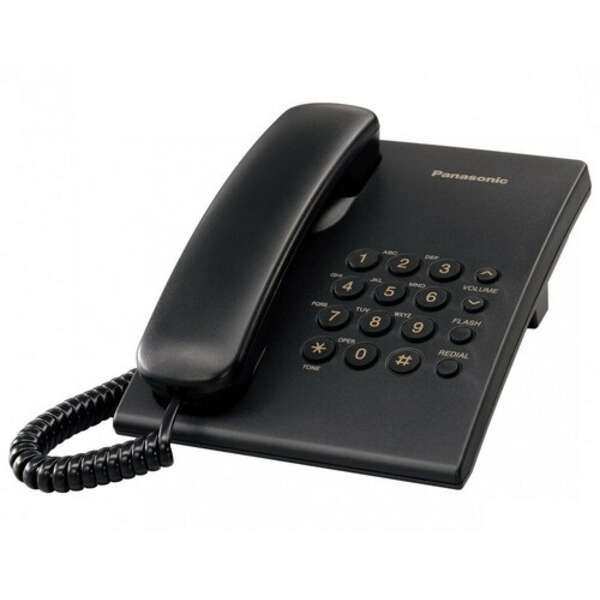 TELEFON PANASONIC KX-TS500FXB CRNI ZICANI