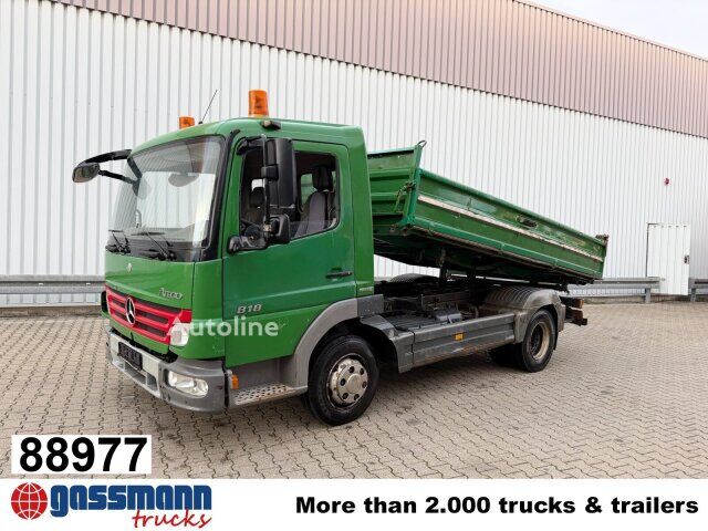 Mercedes-Benz Atego 818 K 4x2, 2x AHK kiper