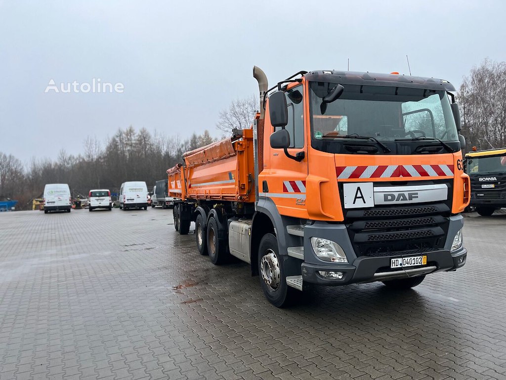 DAF CF 460 kiper + prikolica kiper