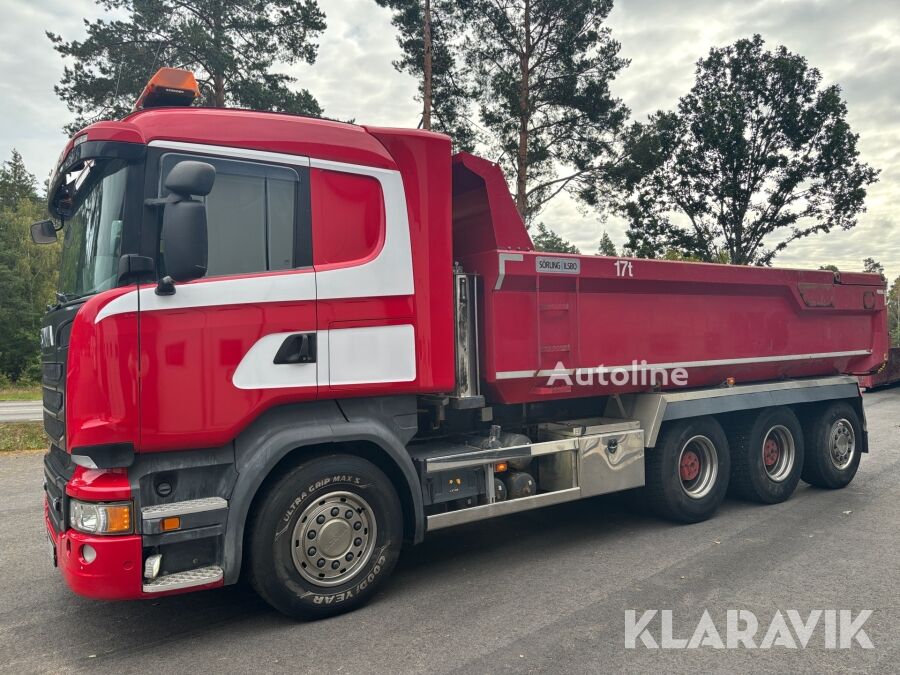 Prodaje se Scania R580 8X4 kiper na aukciji