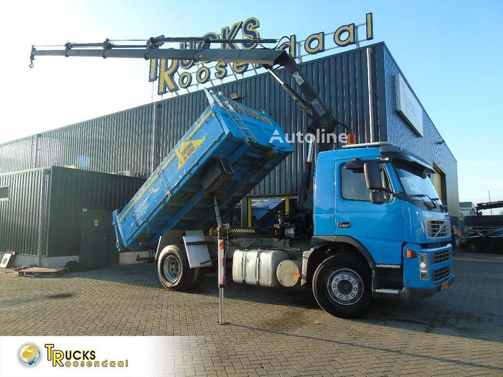 Volvo FM 9.340 + HIAB 122 E4 + TIPPER + MANUAL kiper
