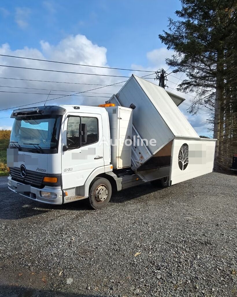 Mercedes-Benz Atego 818 4x2 Manual 3-Way tipper Crane Palfinger kiper