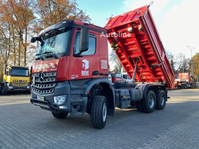 Mercedes-Benz AROCS 3346 6X6 KIPPER MEILLER BORDMATIC 2018 kiper