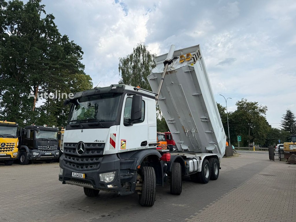 Mercedes-Benz AROCS 3743 8X4 KIMMER CARNEHL MULDA 2015 kiper