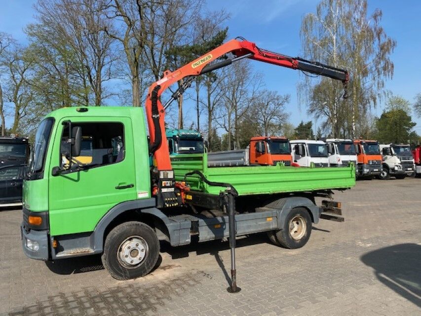 Mercedes-Benz Atego 818 4X2 KIPPER CRANE PALFINGER PK6500, 2003 kiper