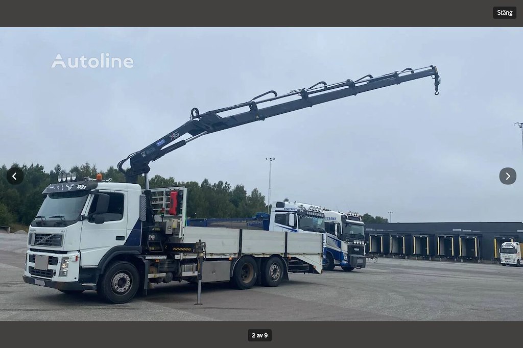 Volvo FM 340 kamion s ravnom platformom