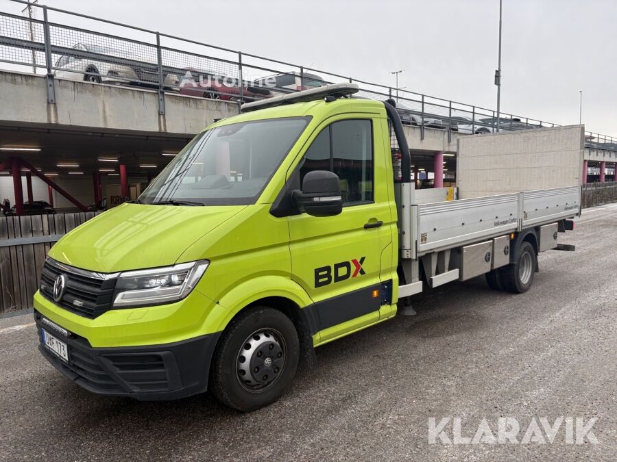 Prodaje se Volkswagen Crafter kamion s ravnom platformom na aukciji