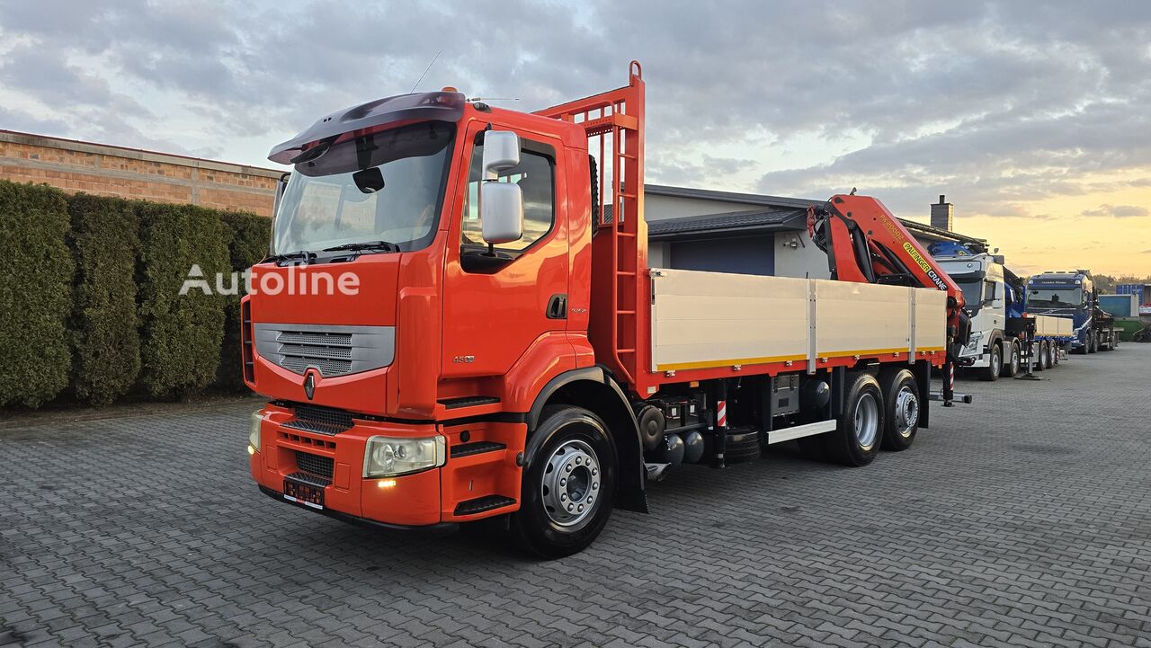 Renault Premium DXi450 6x2 kamion s ravnom platformom