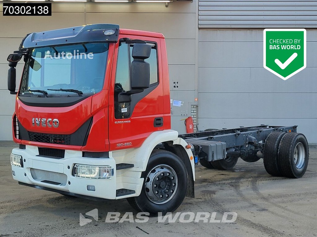 Novi IVECO Eurocargo 180E280 4X2 NEW! 18T chassis 2018 production Euro 6 kamion šasija