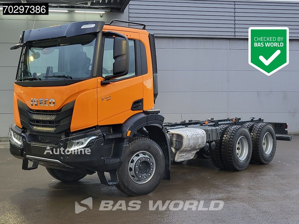 Novi IVECO X-Way 420 6X4 NEW! OFF Chassis steelsuspension Automatic Euro 6 kamion šasija