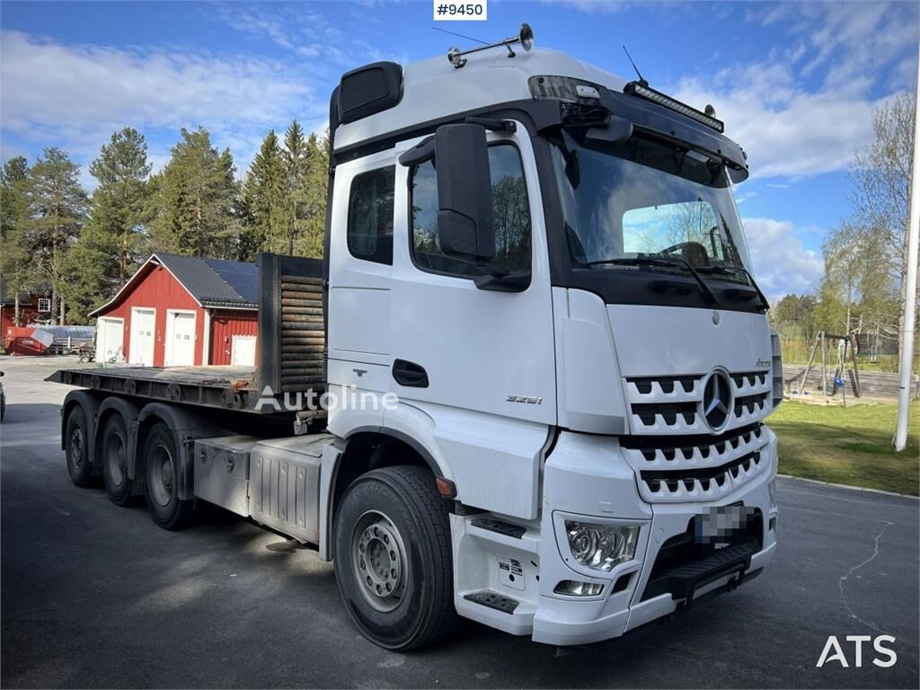 Mercedes-Benz Arocs 3251 Tridem Hooklift, flatbed and concrete r kamion rol kiper