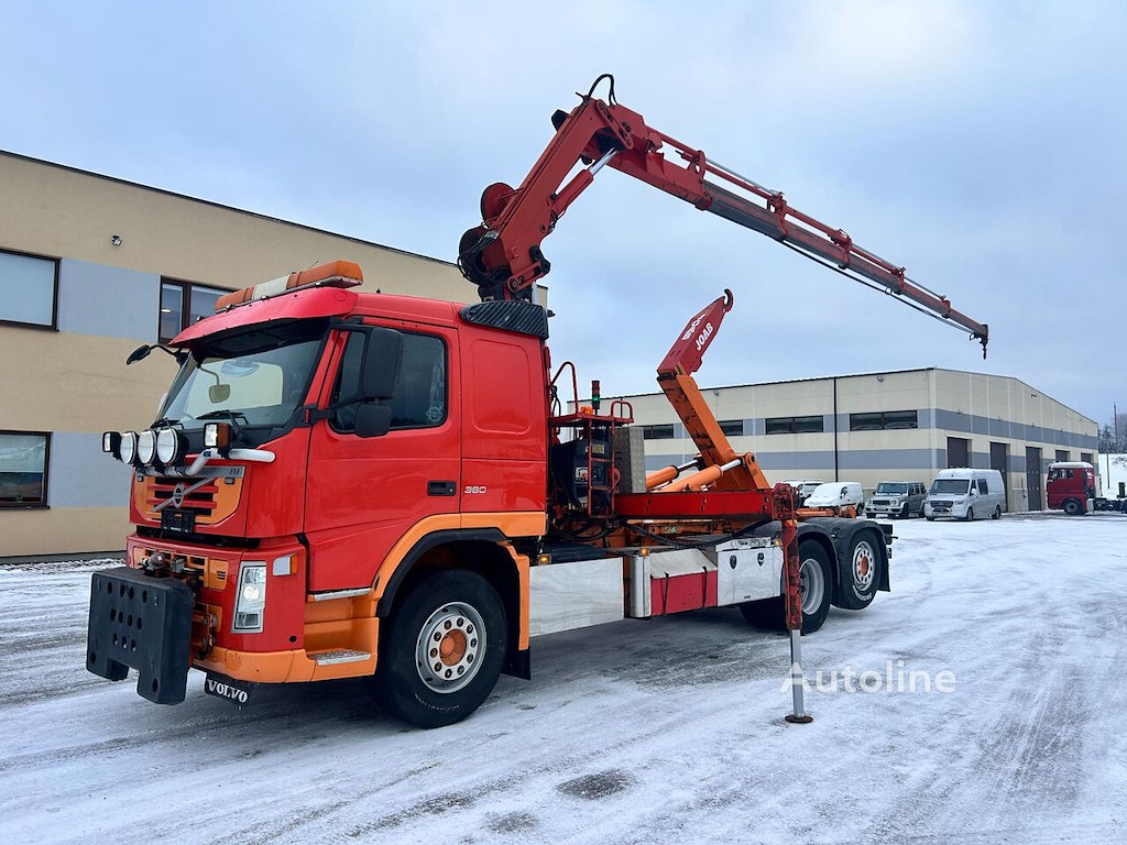 Volvo FM380 6X2*4 EURO5 + HIAB CRANE + JOAB kamion rol kiper