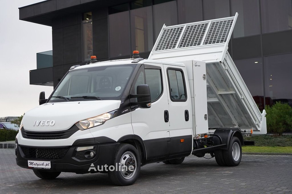 IVECO DAILY 35-140 / WYWROTKA / BRYGADÓWKA / BLIŹNIAK / MANUAL / 6 MIE kamion kiper < 3.5t