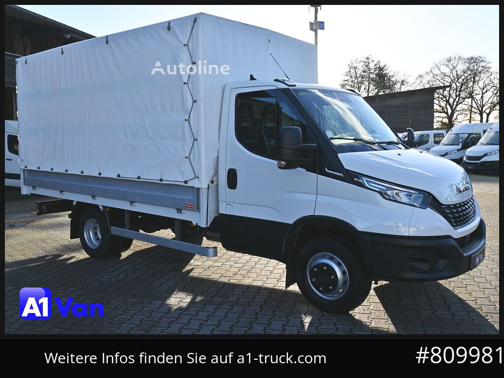 IVECO Daily 72C18 A8V Pritsche/Plane, Tempomat, AHK, Klima kamion s ceradom < 3.5t