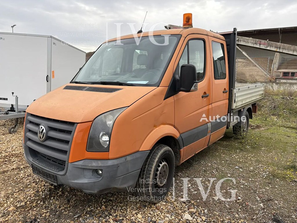 Prodaje se Volkswagen Crafter Doka kamion s ravnom platformom < 3.5t na aukciji