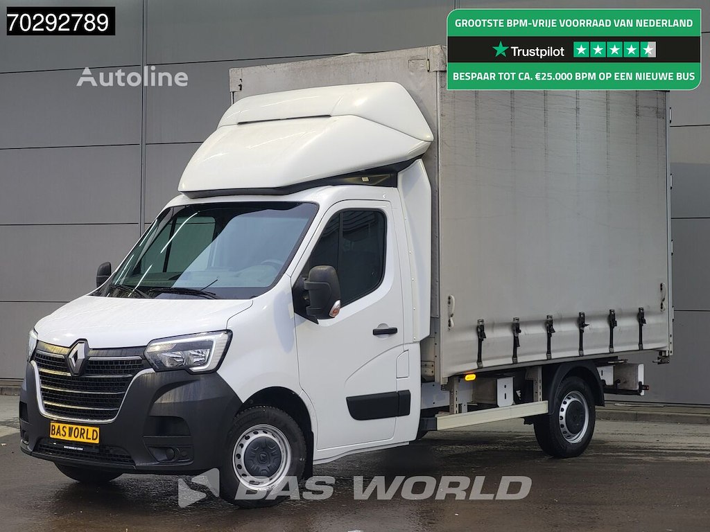 Renault Master 145PK Schuifzeilen Achterdeuren Bakwagen LED Airco Cruise kamion s ceradom < 3.5t