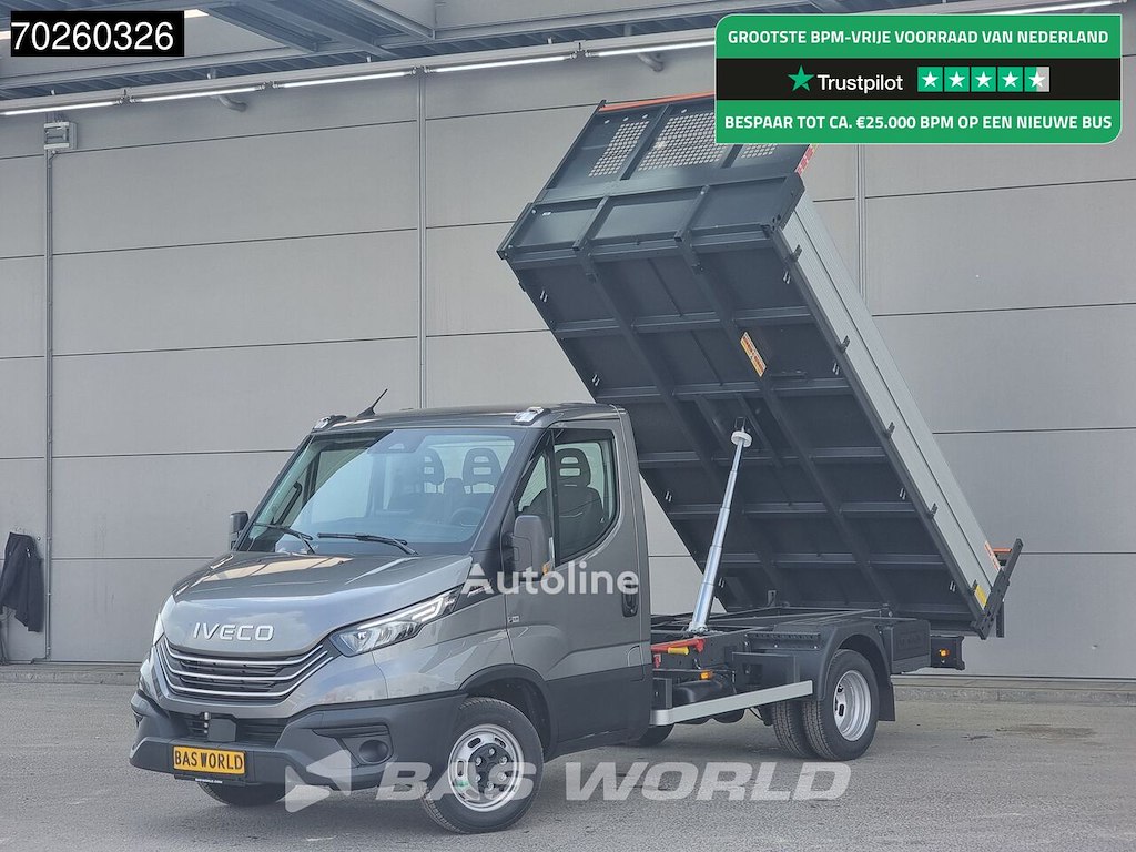 Novi IVECO Daily 35C21 3.0L Automaat 210PK Open Laadbak Dubbellucht 2025-Mo kamion kiper < 3.5t