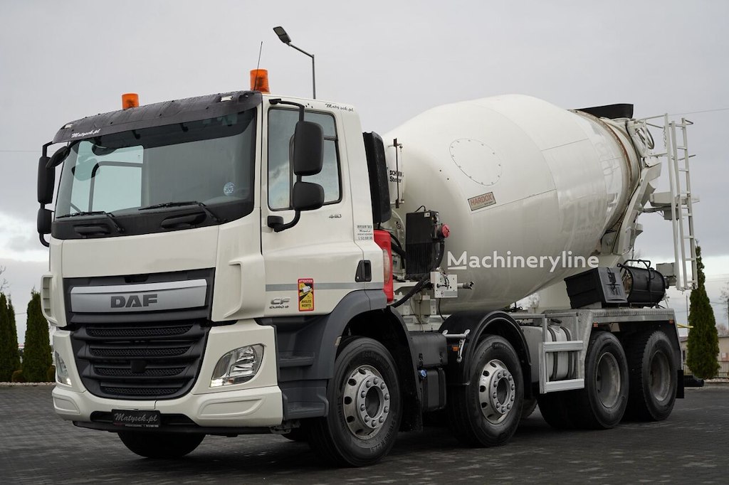 Stetter na šasiji DAF CF 440 kamion s mešalicom za beton