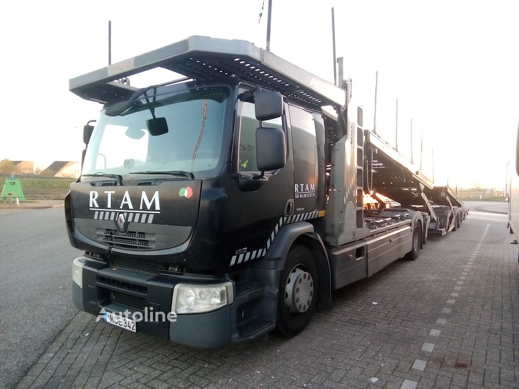 Renault Premium autotransporter + prikolica autotransportera