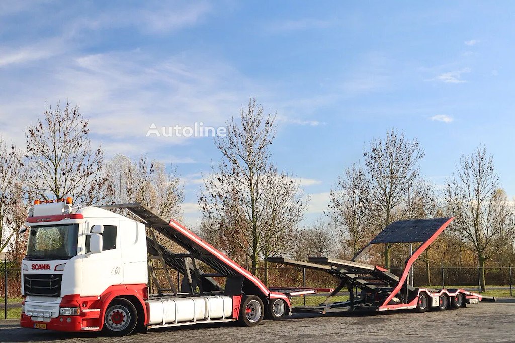 Scania R450 | 6X2 | GS MEPPEL | TRUCK TRANSPORTER | LKW TRANSPORT autotransporter