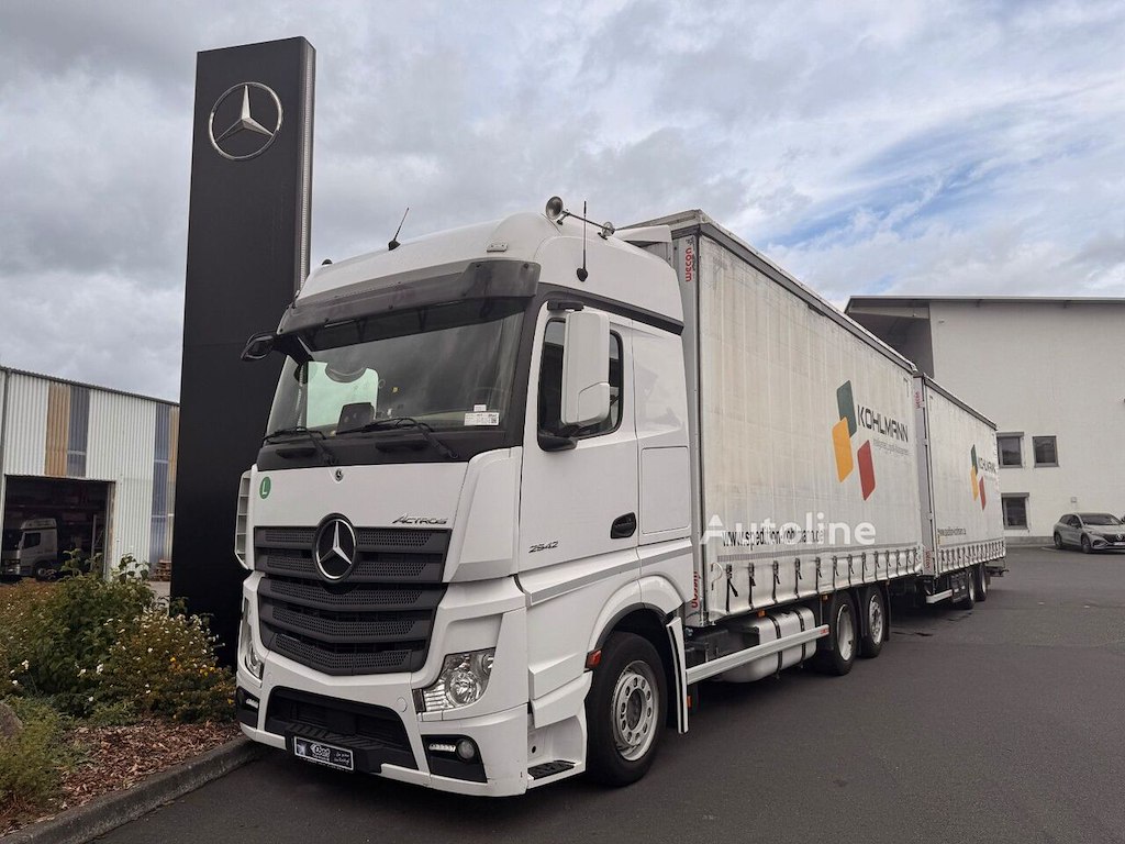 Mercedes-Benz Actros 2542 LnR 6x2 Retarder Standklima kamion s ceradom