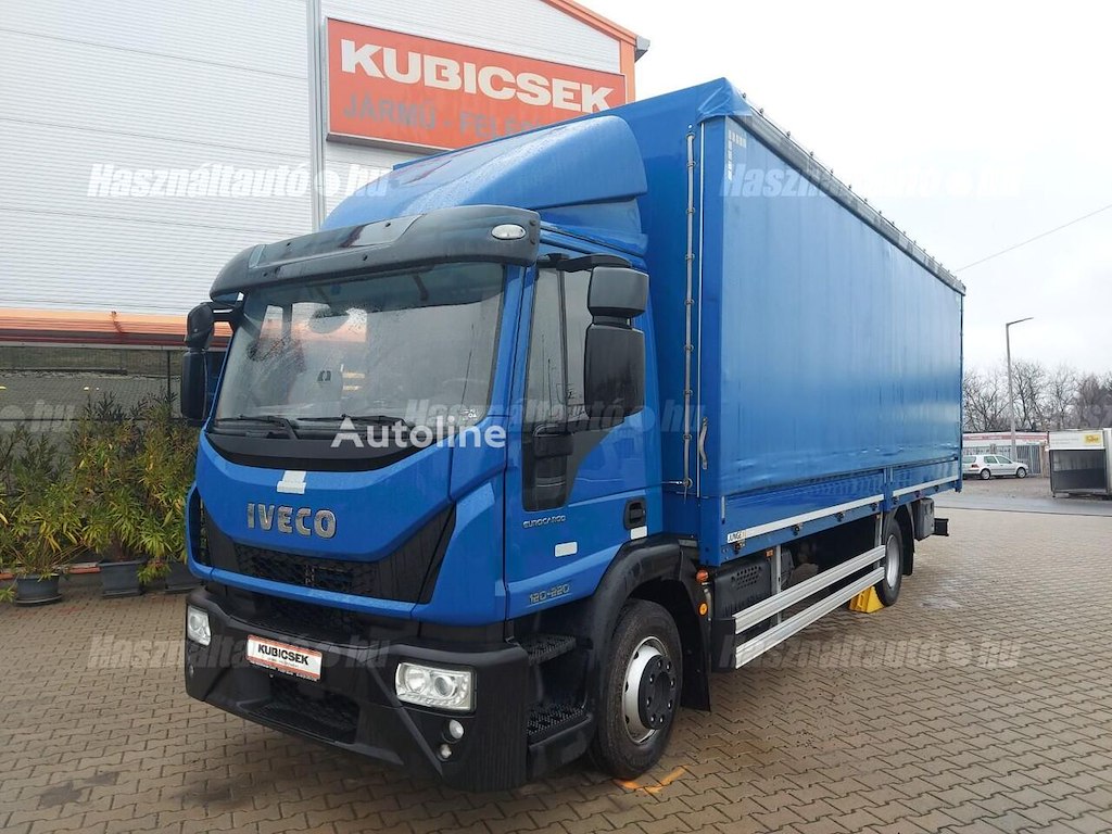 IVECO EUROCARGO ML120E FÜGGÖNYPONYVÁS 7.36 m 9500 km! kamion s ceradom