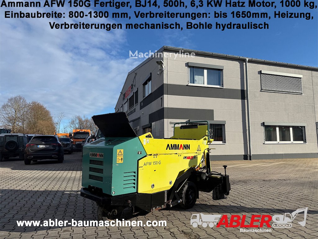 Ammann AFW 150 G asfaltni finišer točkaš