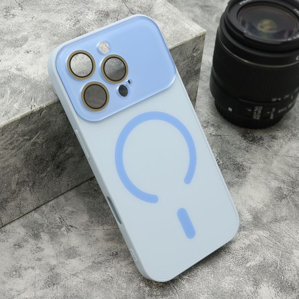 Maska PASTELPOP MagSafe za iPhone 16 Pro, plava