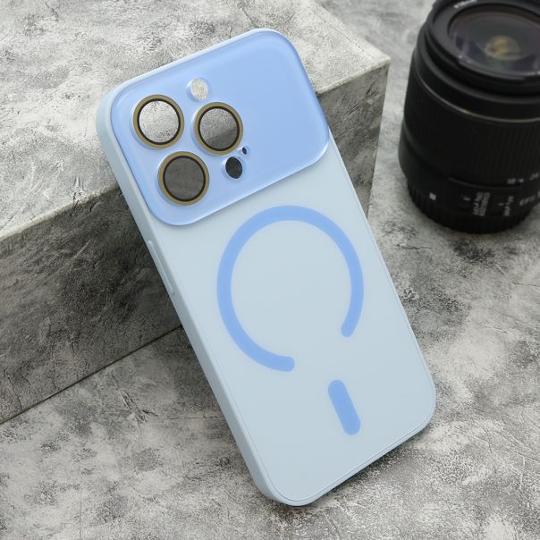 Maska PASTELPOP MagSafe za iPhone 15 Pro, plava