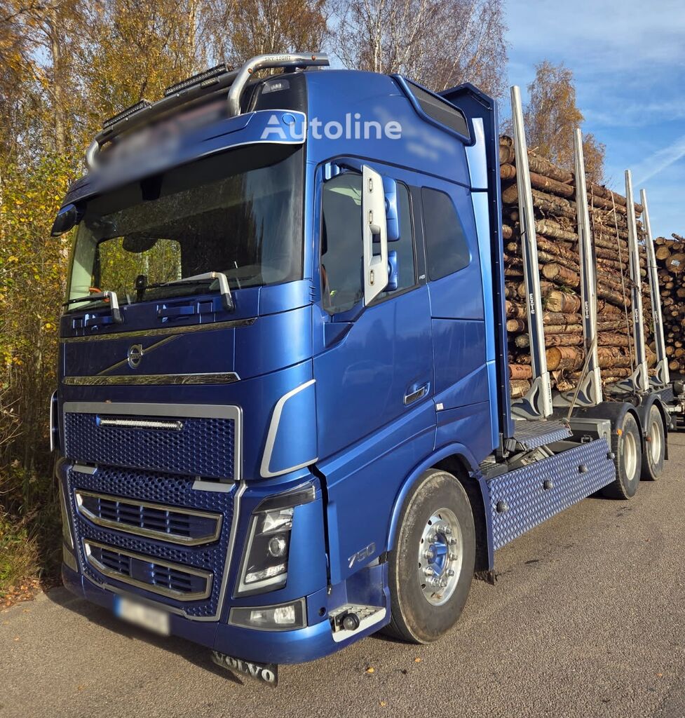 Volvo FH16 750 *6x4 *LOGLIFT 108 *FULL AIR *1x Owner kamion za prevoz drva