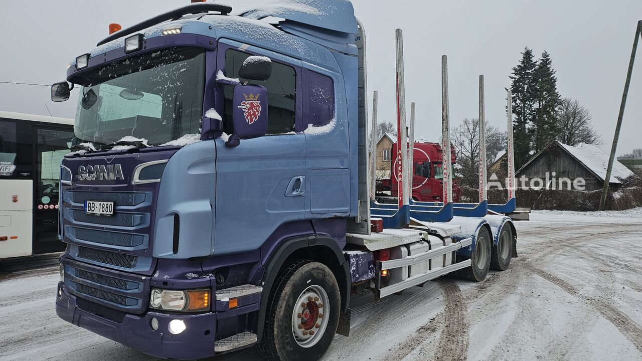 Scania R500 kamion za prevoz drva