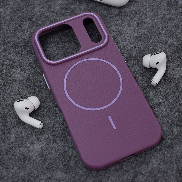 Maska za iPhone 17 Pro Max Mag Case Summer Beats ljubičasta