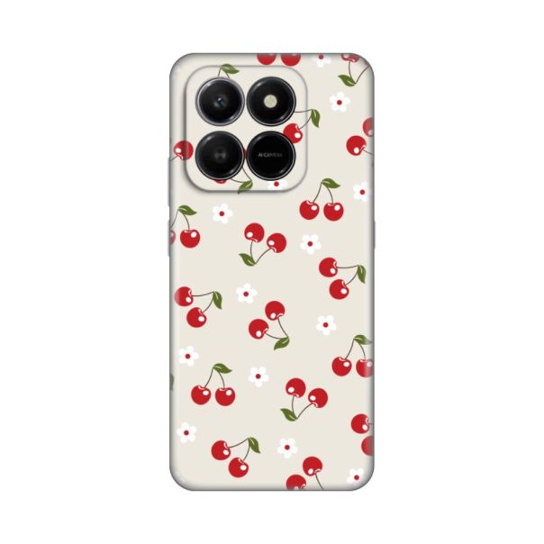 Maska za Honor X7d 4G/400 Smart 5G Cherry and Flowers Silikonska Print